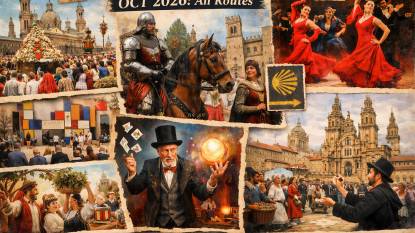 Camino Fiesta Calendar for Oct 2026: All Routes | Camino de Santiago